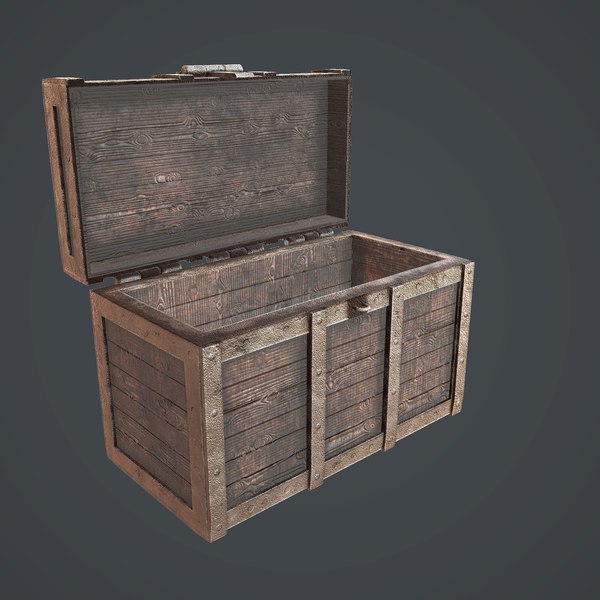 Chest modeled 3D model - TurboSquid 1244410