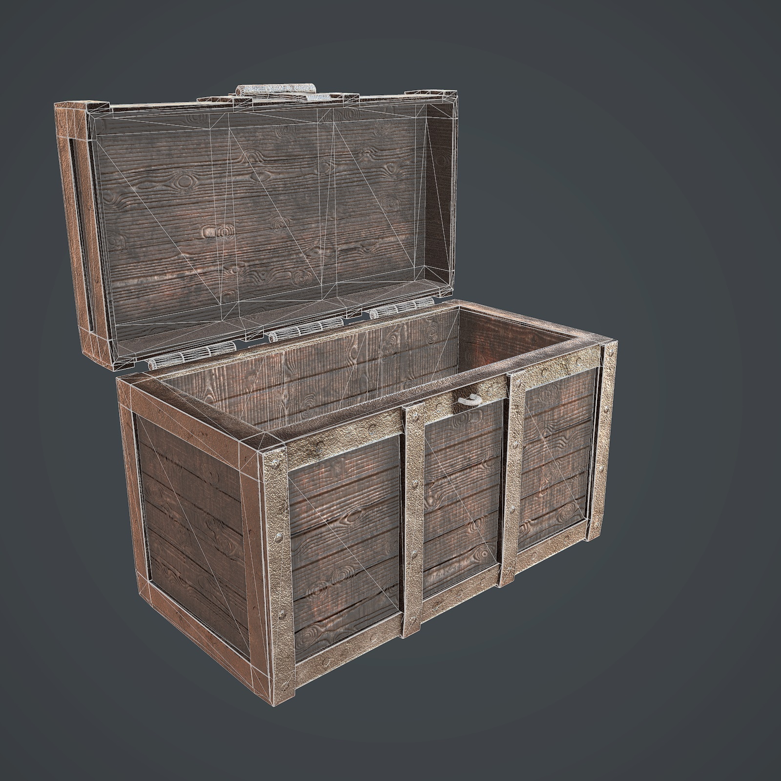 Chest modeled 3D model - TurboSquid 1244410