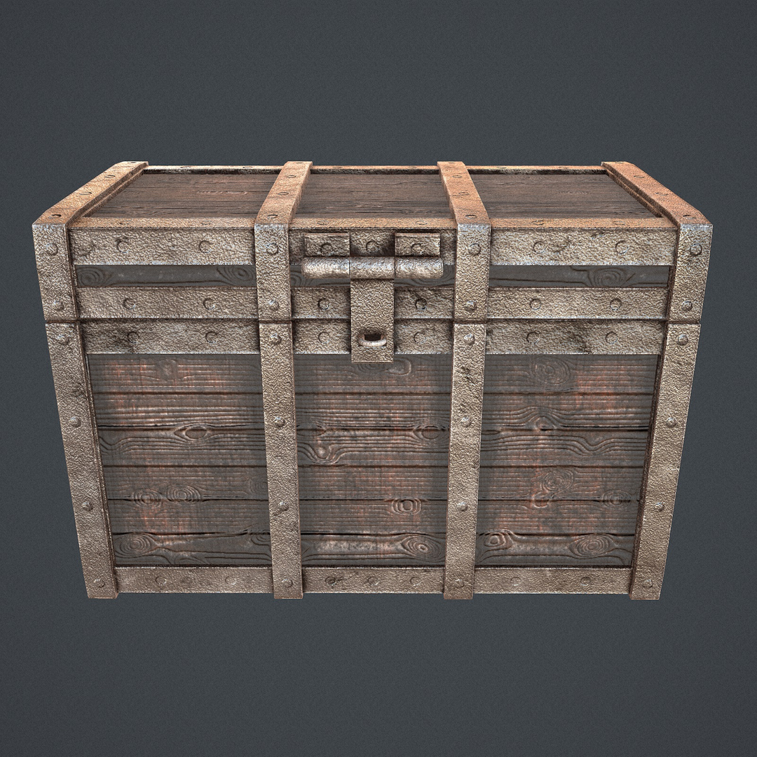 Chest modeled 3D model - TurboSquid 1244410