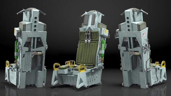 Ejection Seat ACES II 3D model - TurboSquid 1794543