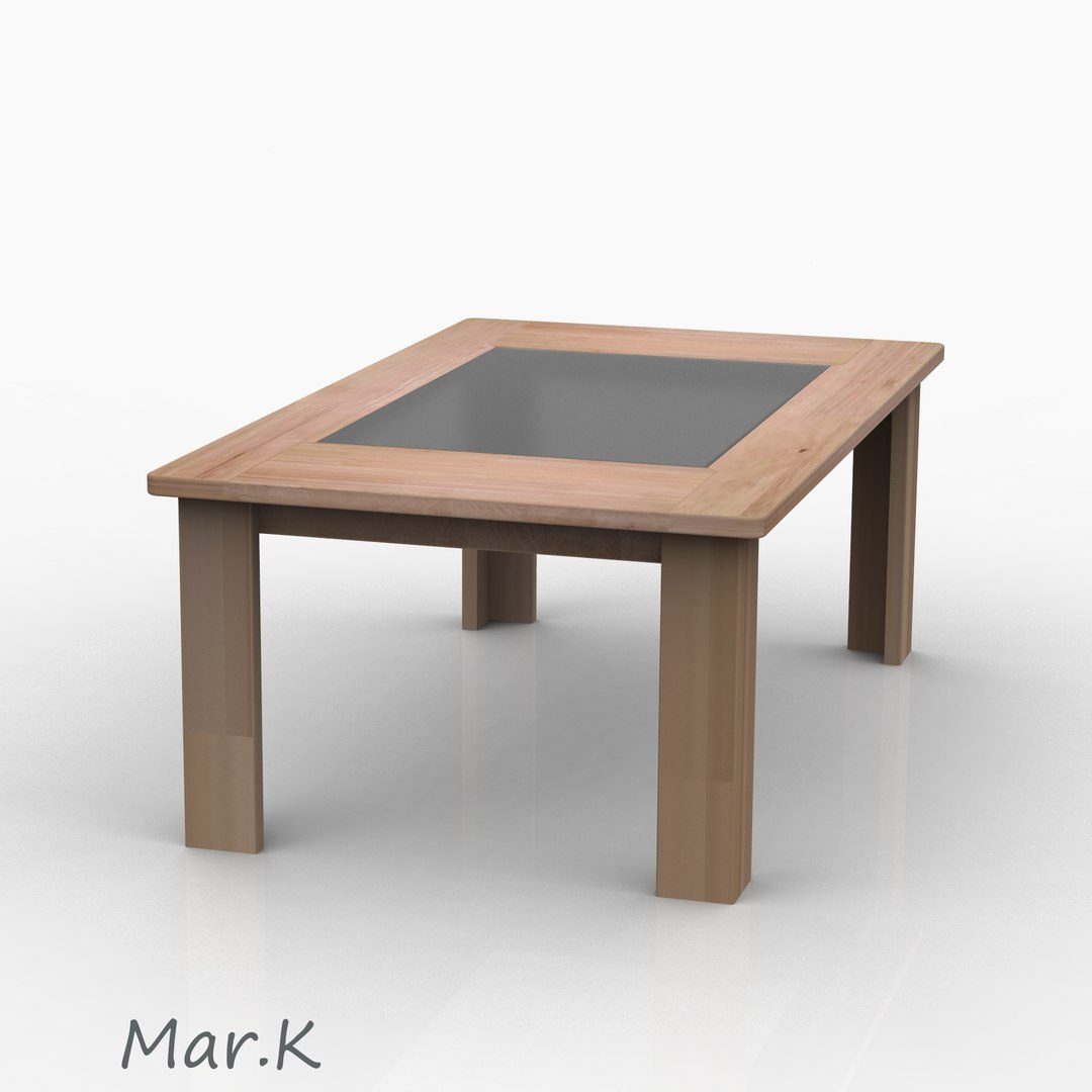dining table 3d 3ds
