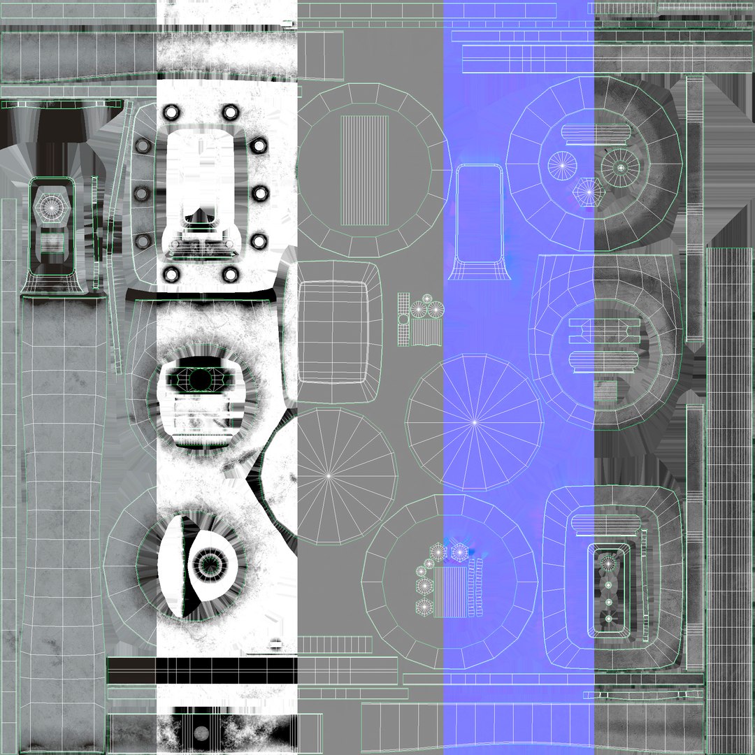 3D Industrial Pipe Assembly - TurboSquid 1513658