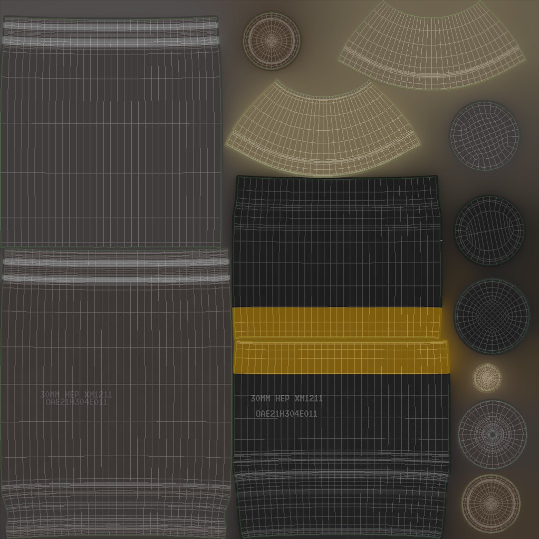 3D Bullet 30x113 Model - TurboSquid 2350992