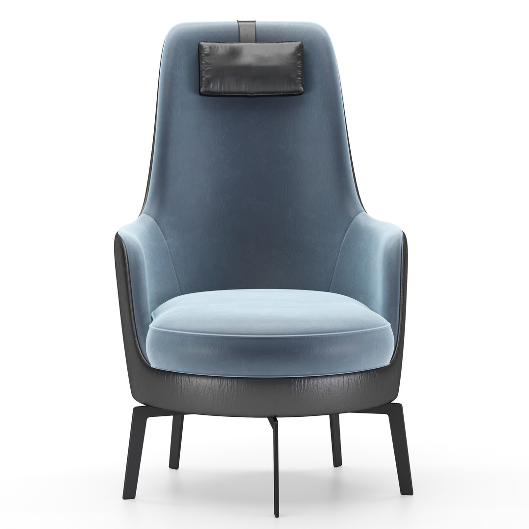 Flexform guscioalto lounge 3D - TurboSquid 1694105