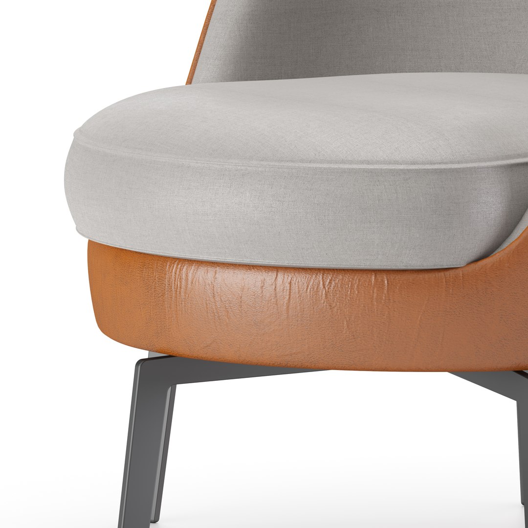 Flexform guscioalto lounge 3D - TurboSquid 1694105