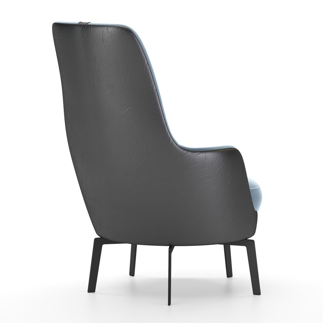 Flexform guscioalto lounge 3D - TurboSquid 1694105