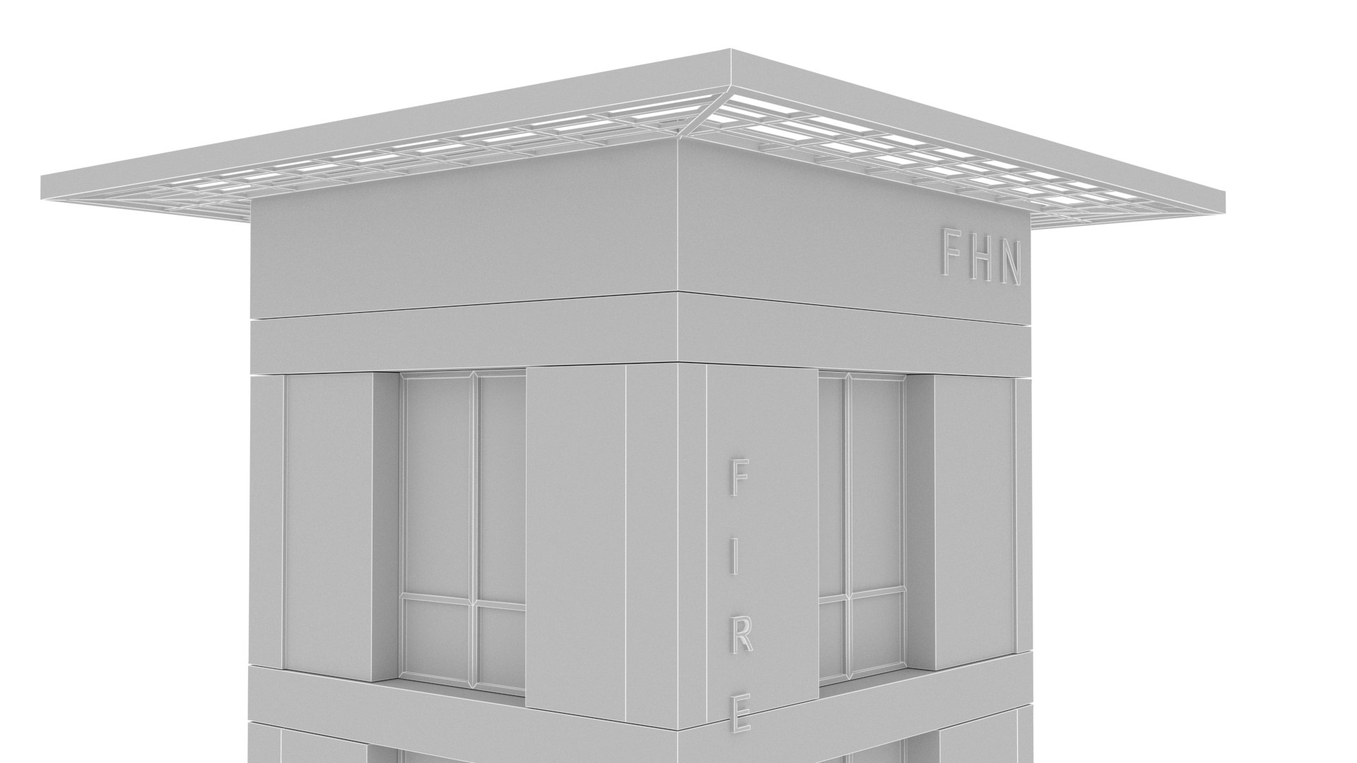 Tower 3D Model - TurboSquid 2327207