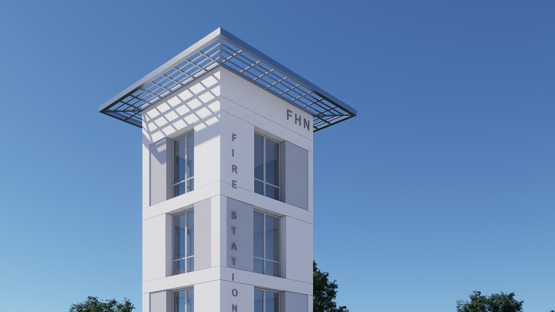 Tower 3D Model - TurboSquid 2327207