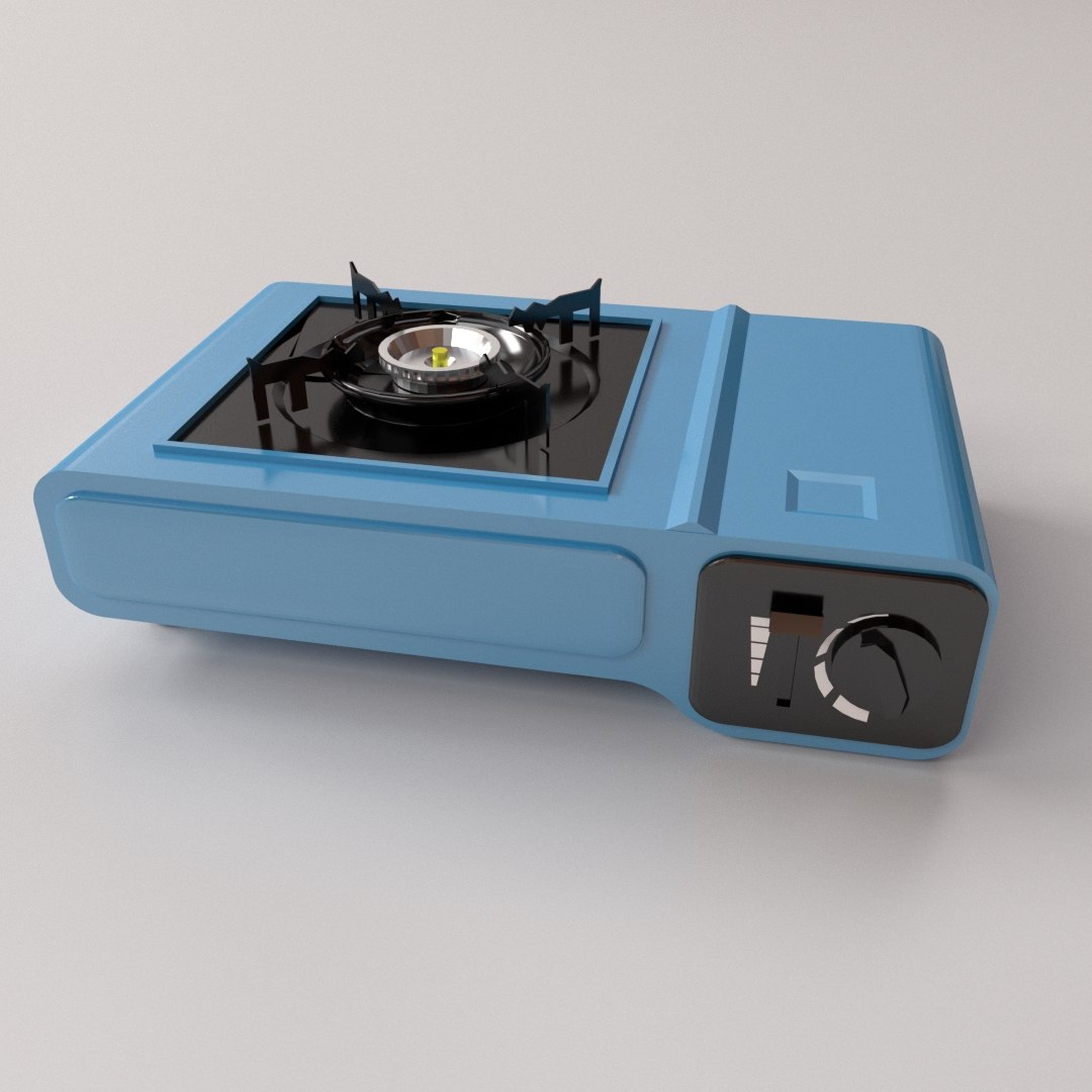 3D Camping Stove Model - TurboSquid 1846808