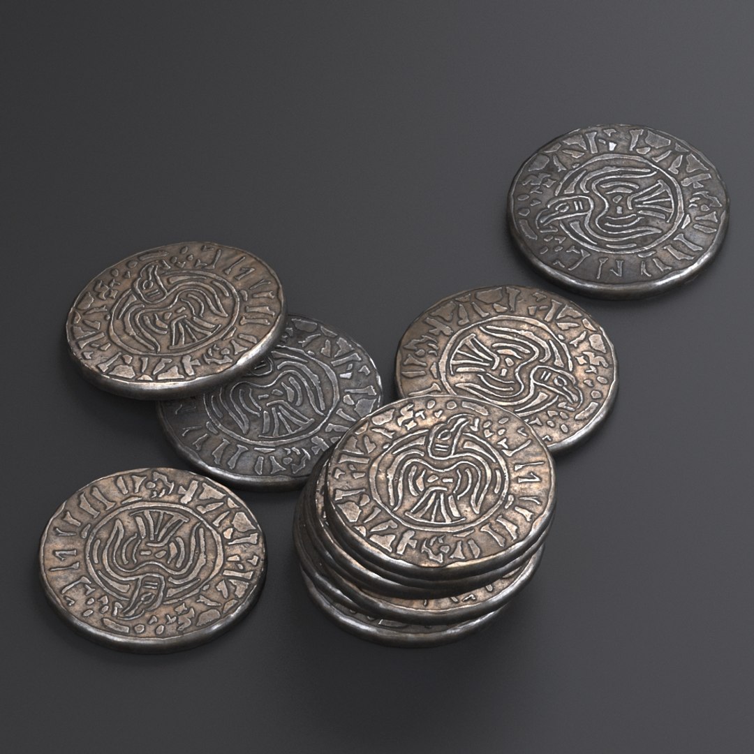 3D Viking Coin - TurboSquid 1472676