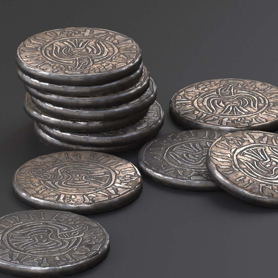 3D Viking Coin - TurboSquid 1472676
