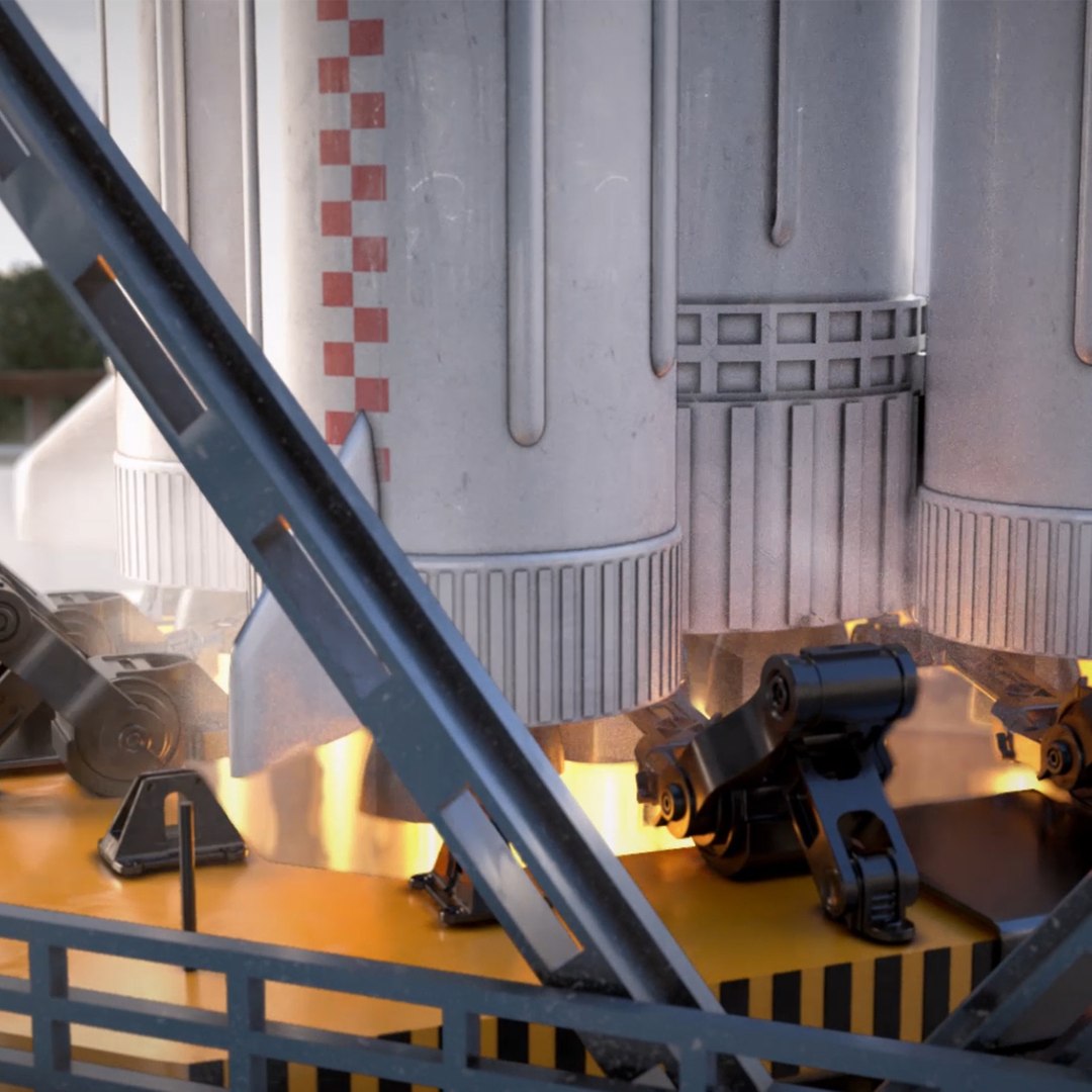 modelo 3d rocket jet - TurboSquid 2051419