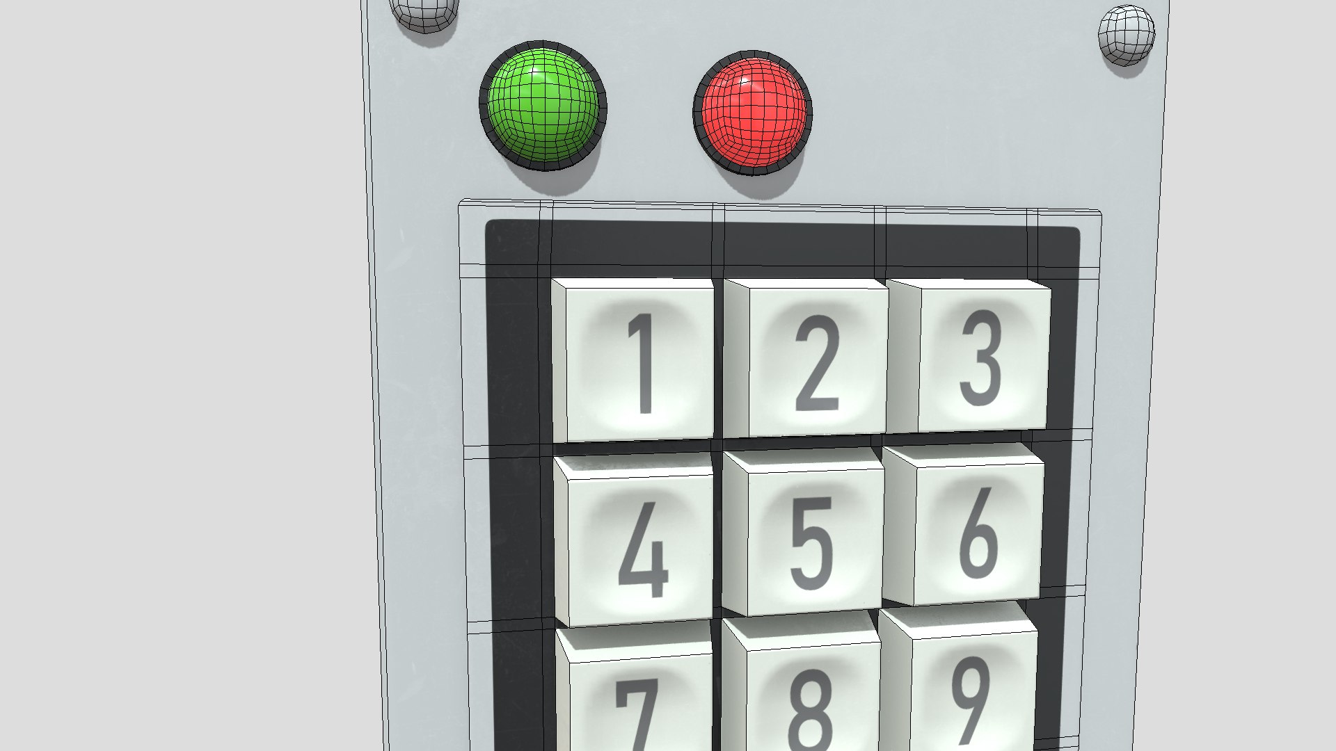 Free CC0 - Keypad Door Lock 3D Model - TurboSquid 2196082