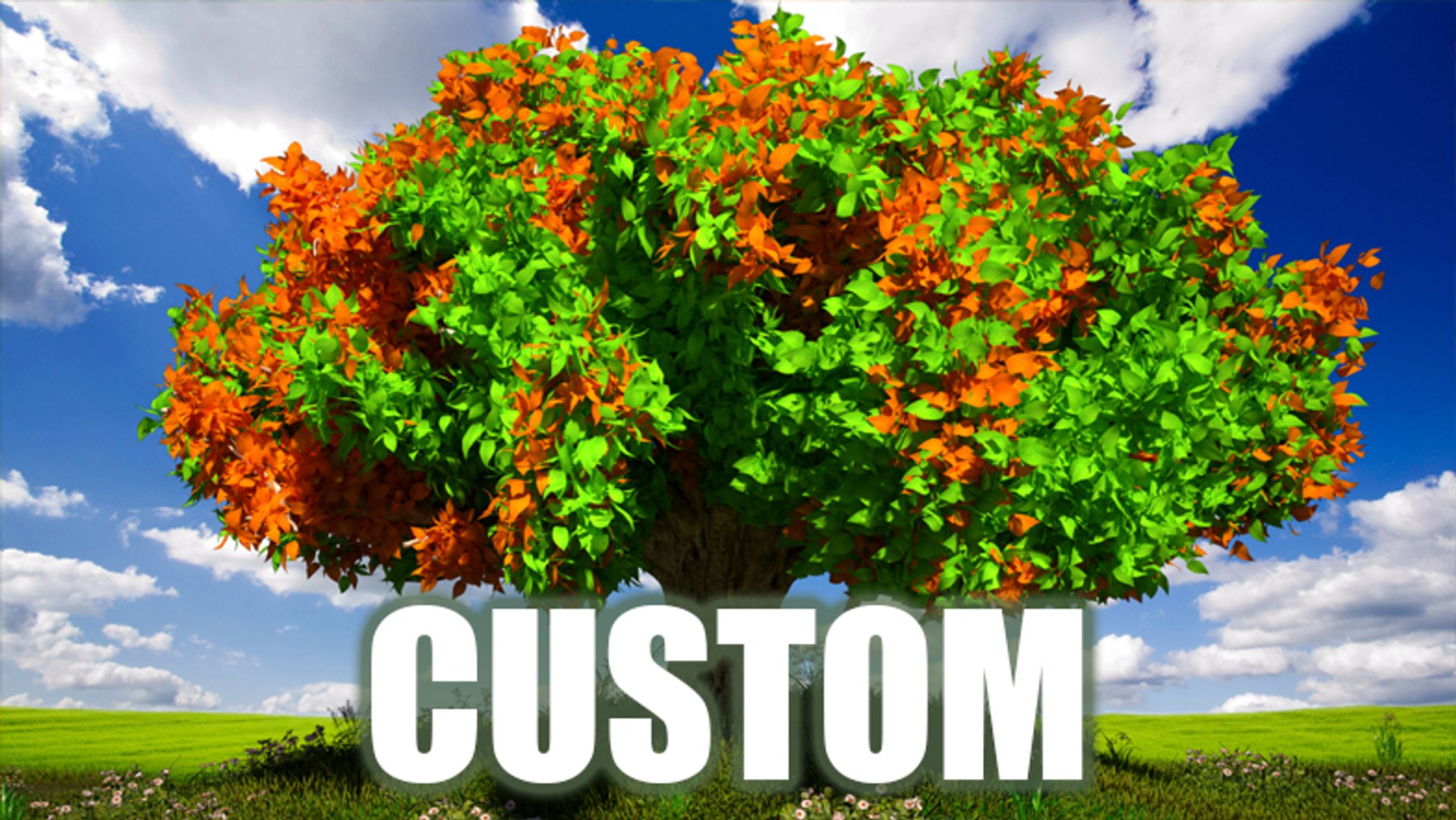 Tree Custom Plants 3d Model