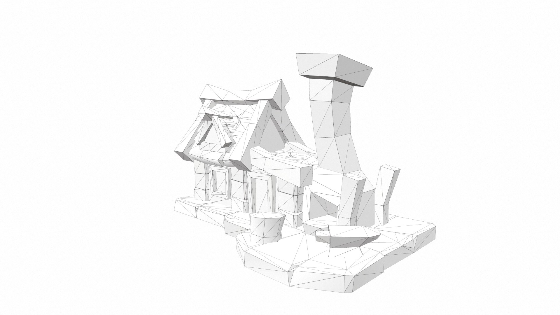 Human RTS Fantasy Building 3D Model - TurboSquid 1798937