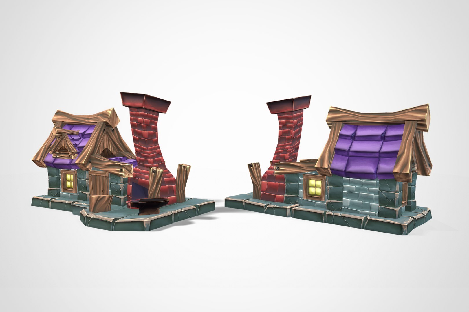 Human RTS Fantasy Building 3D Model - TurboSquid 1798937