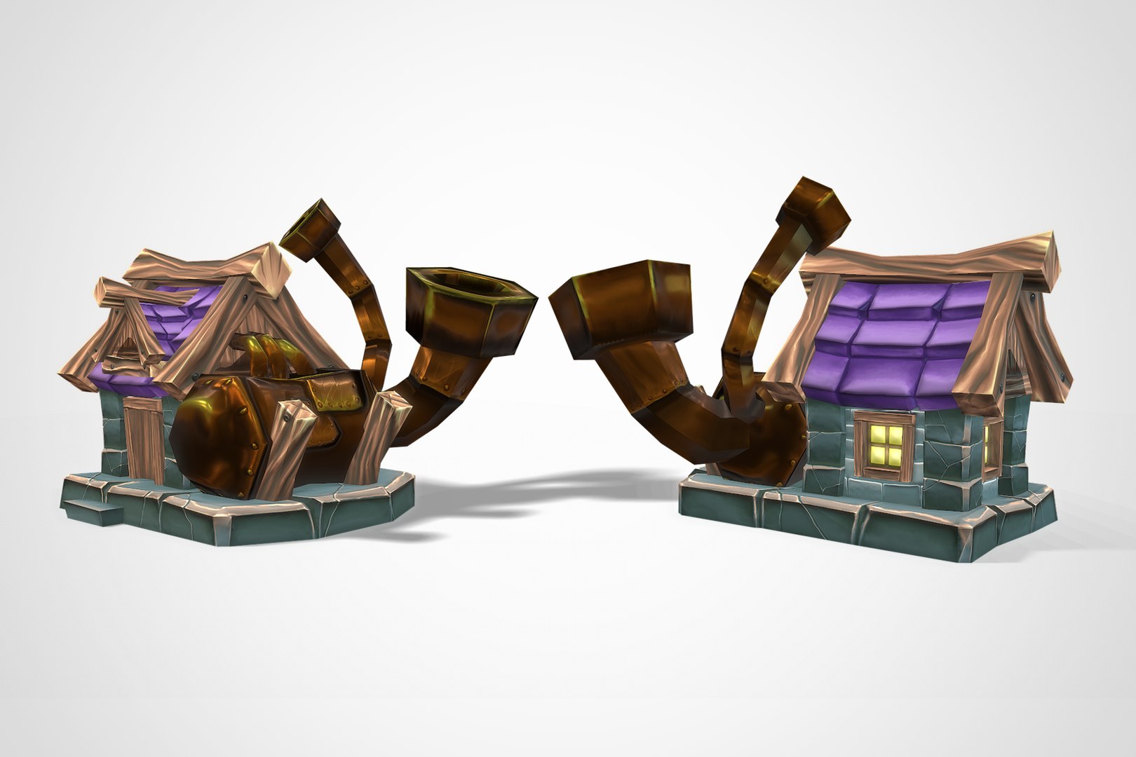 Human RTS Fantasy Building 3D Model - TurboSquid 1798937