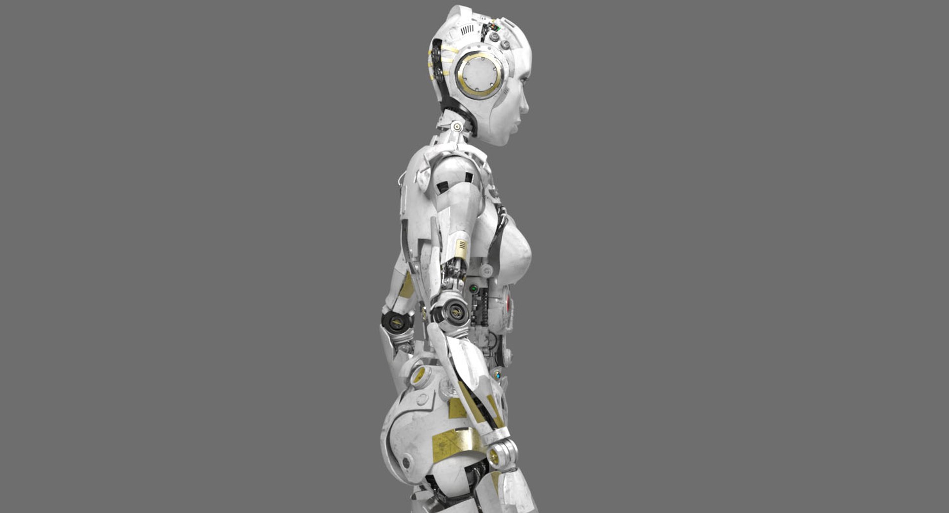 Female robot 3D - TurboSquid 1246090