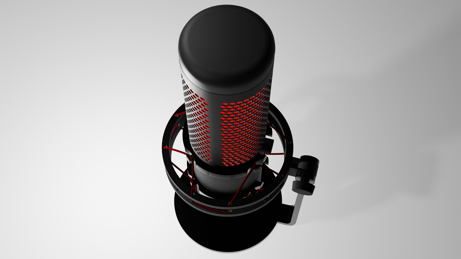 3D Microphone Inspired By HyperX - TurboSquid 1977568