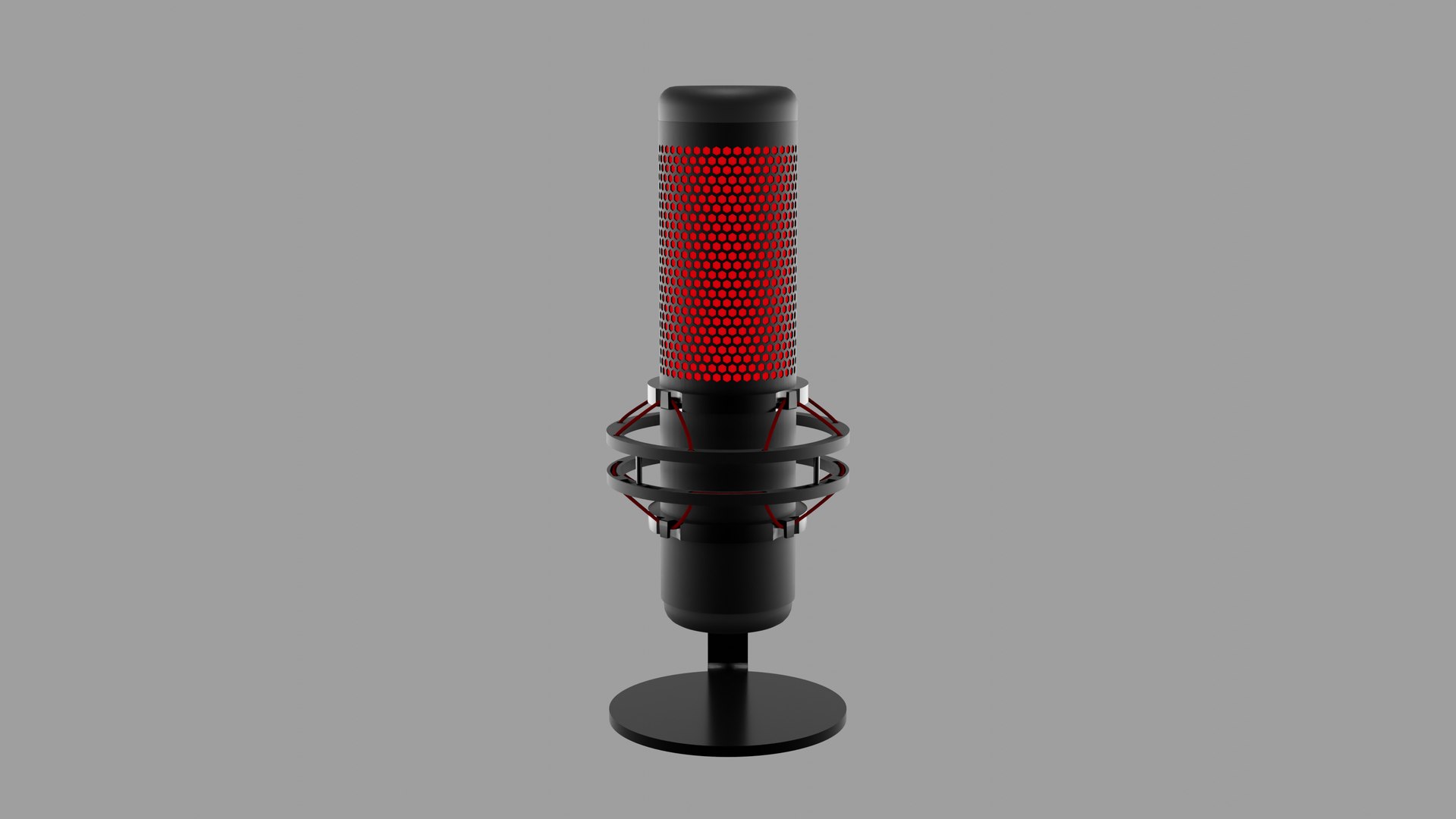 3D Microphone Inspired By HyperX - TurboSquid 1977568