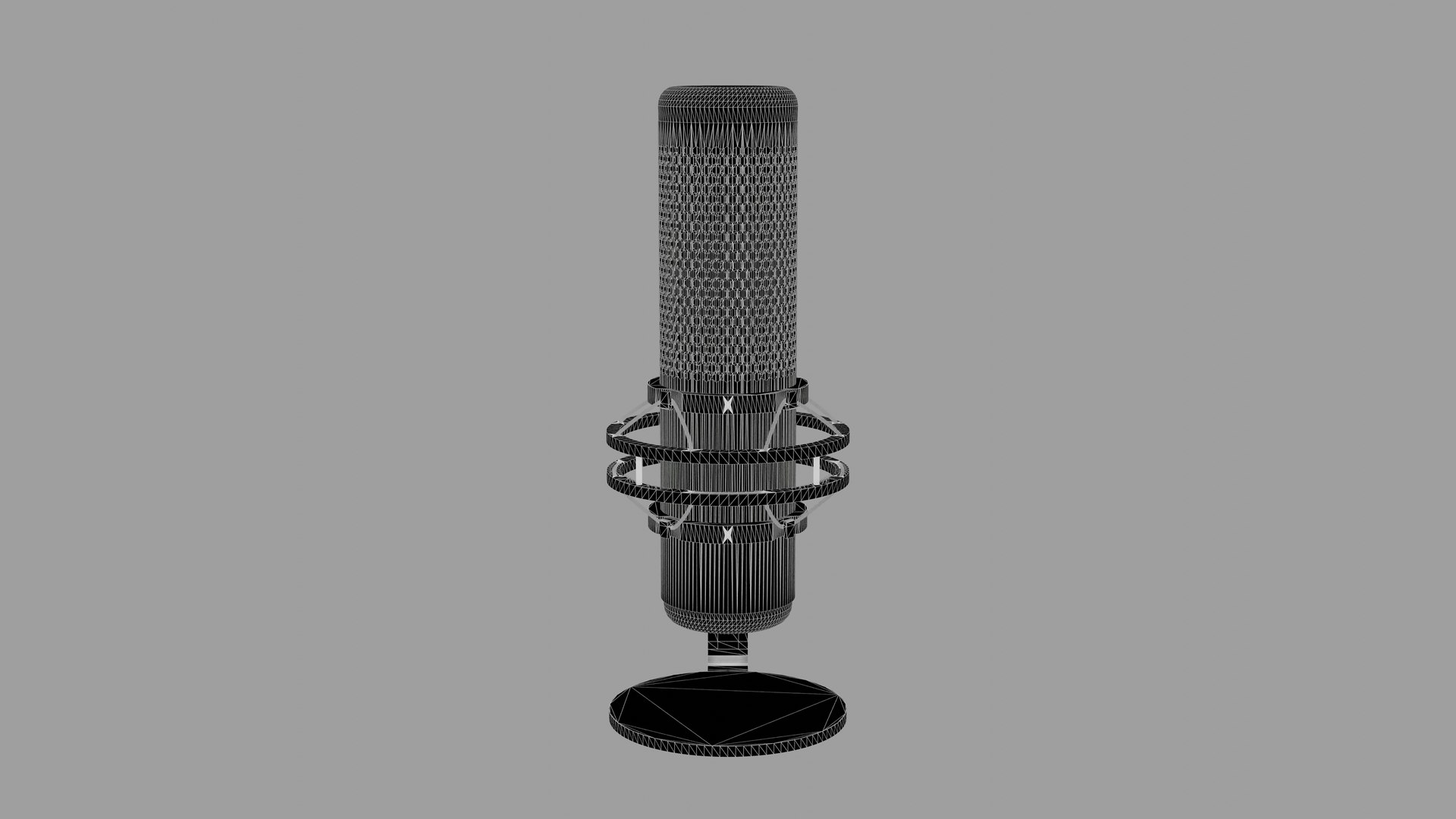 3D Microphone Inspired By HyperX - TurboSquid 1977568