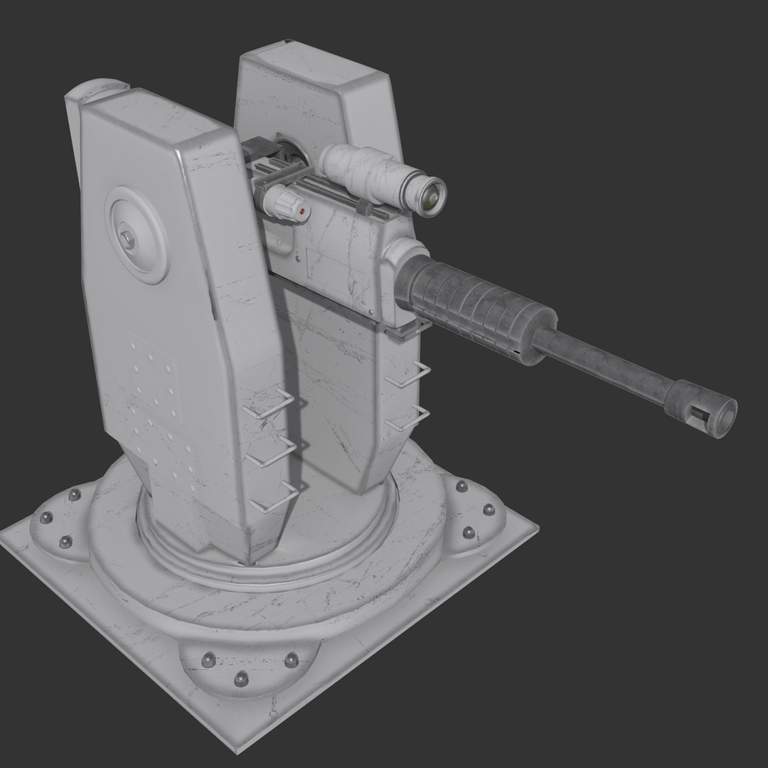 light gun 3d model