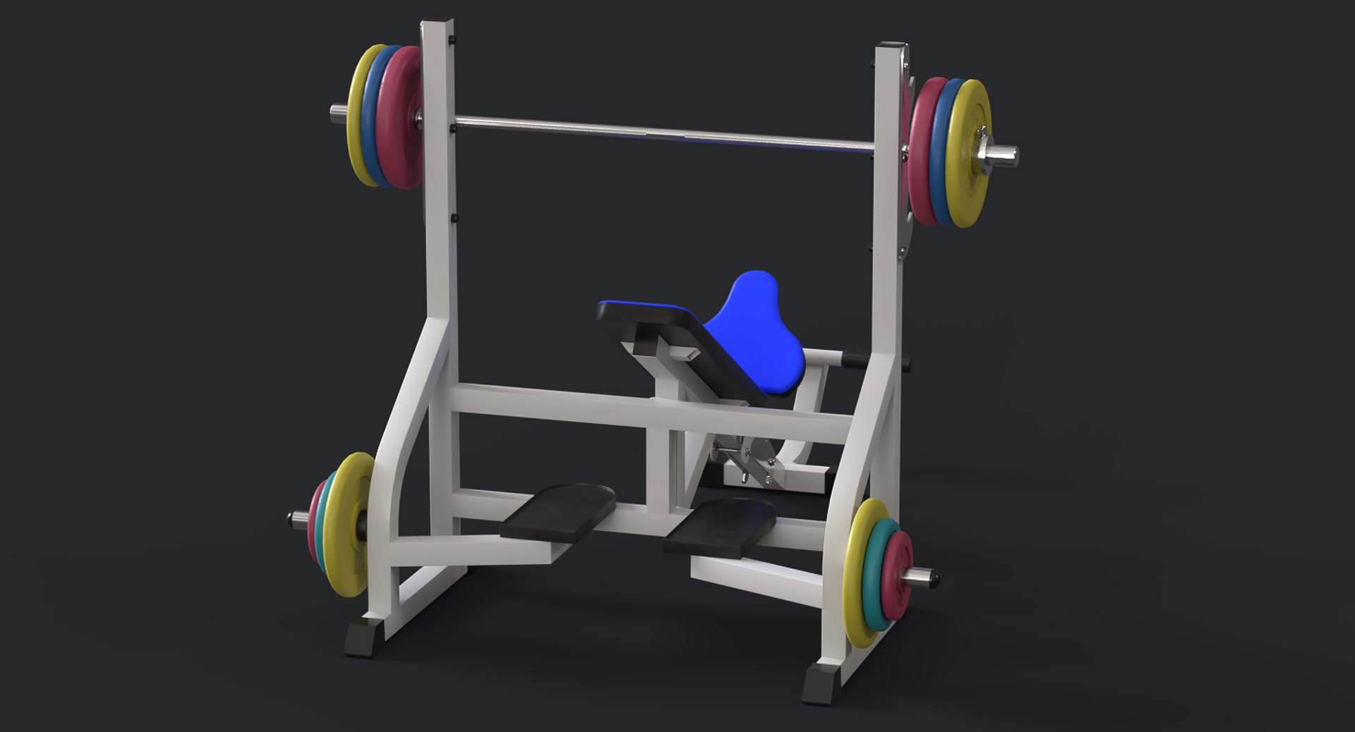 Weight Bench 3D - TurboSquid 1192712