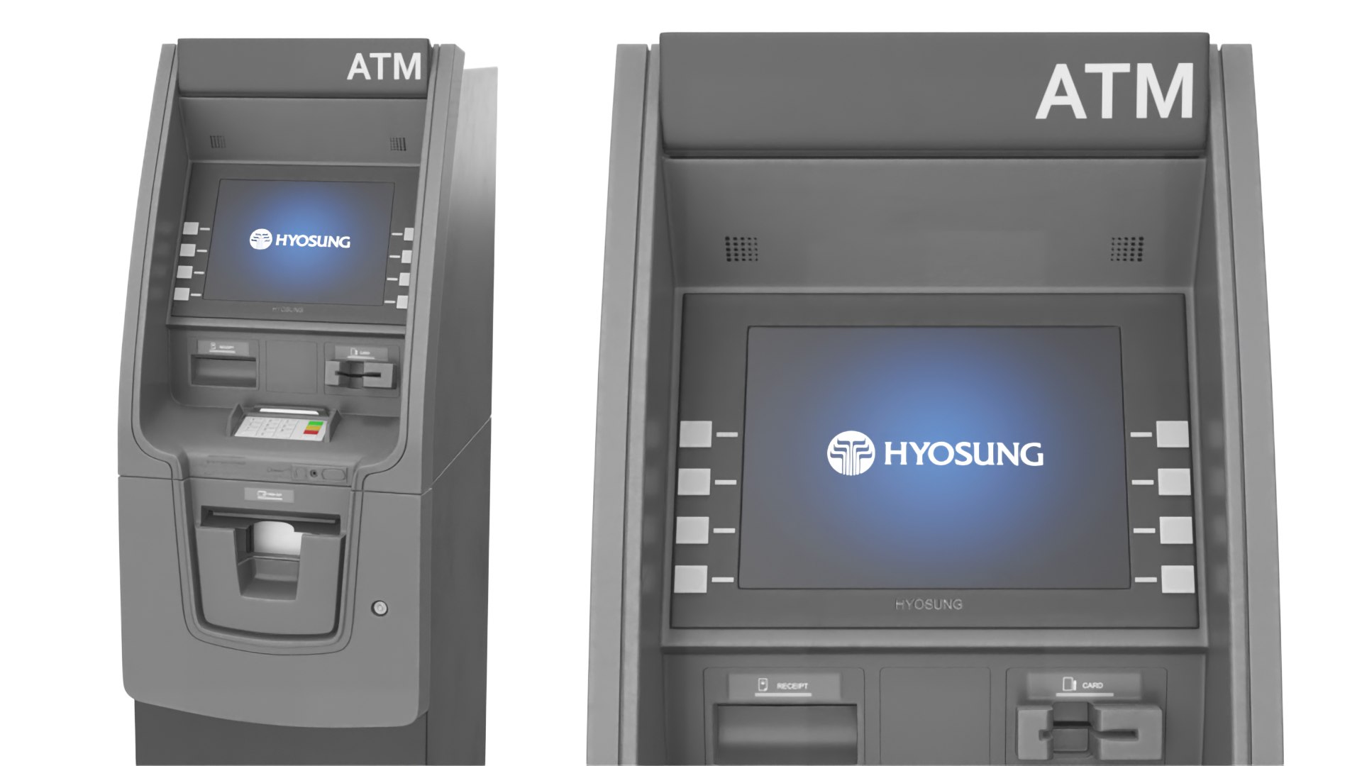 3D ATM Machine Hyosung model - TurboSquid 2178361