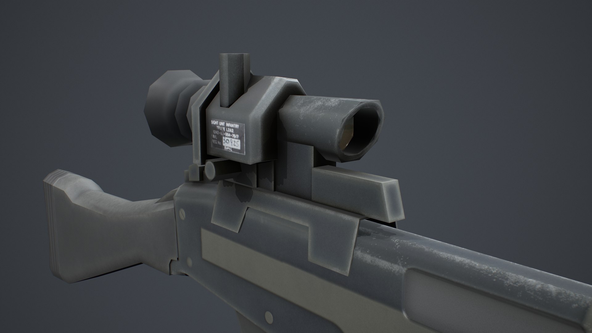 FN FAL Pack 3D Model - TurboSquid 1765371