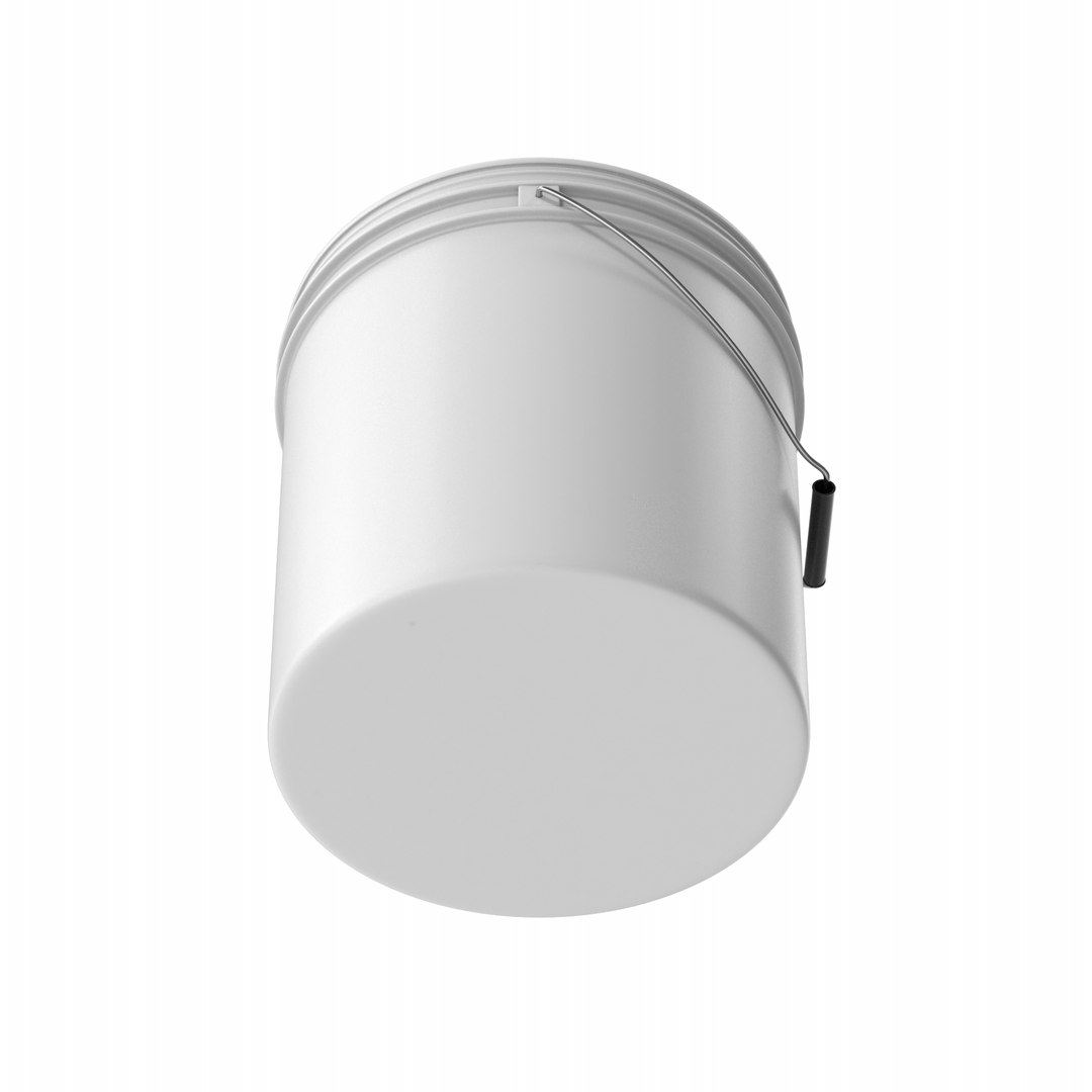 Opened Paint Bucket Model - TurboSquid 2135670