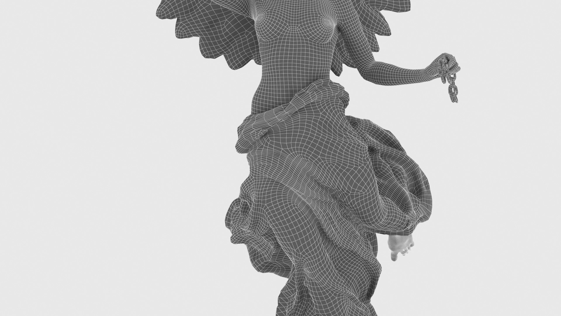 3D The Angel Of Independence Statue - TurboSquid 1968944