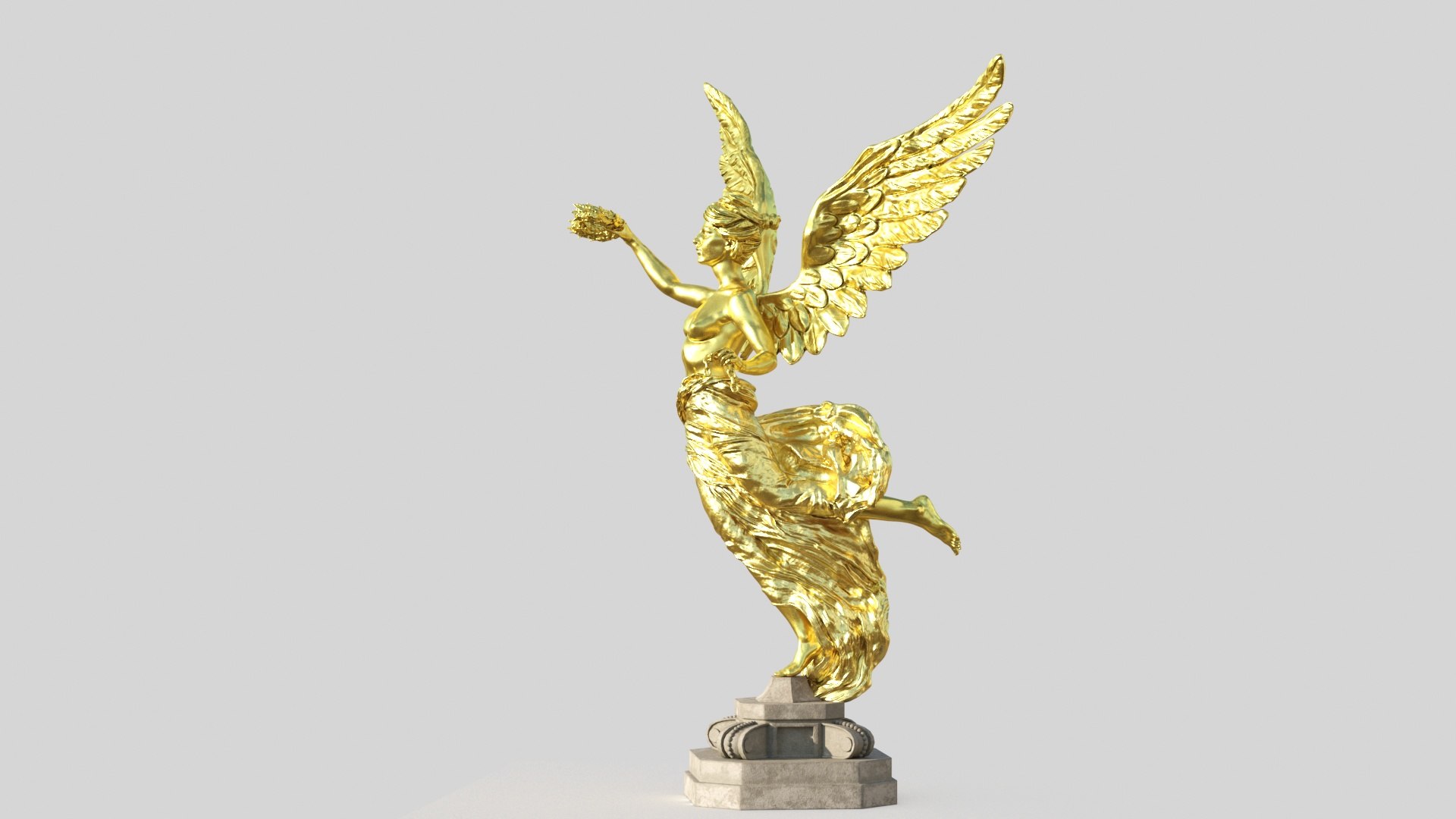 3D The Angel Of Independence Statue - TurboSquid 1968944