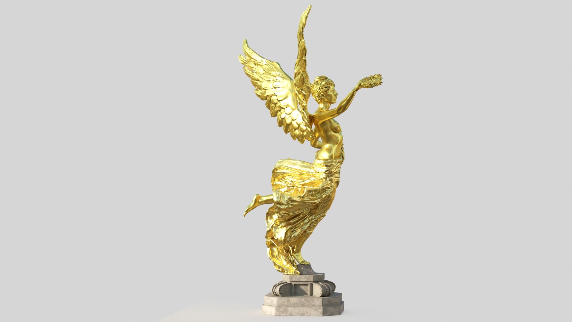 3D The Angel Of Independence Statue - TurboSquid 1968944