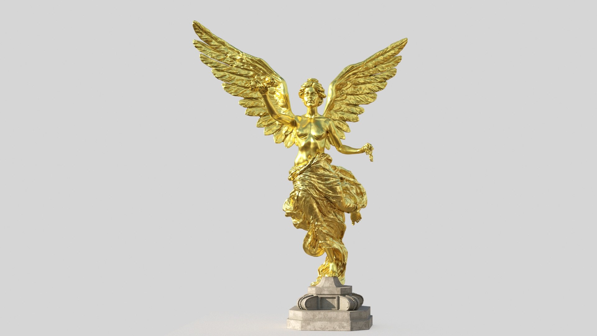 3D The Angel Of Independence Statue - TurboSquid 1968944