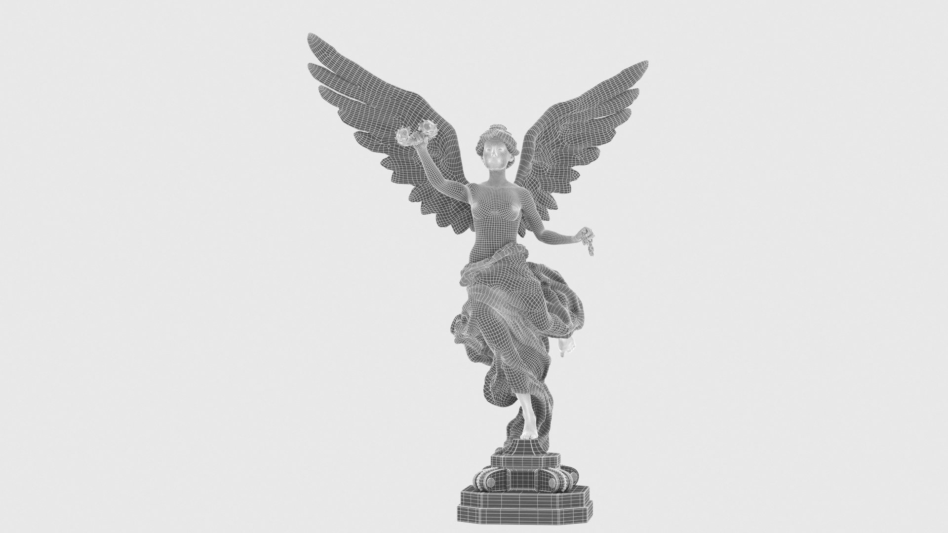 3D The Angel Of Independence Statue - TurboSquid 1968944