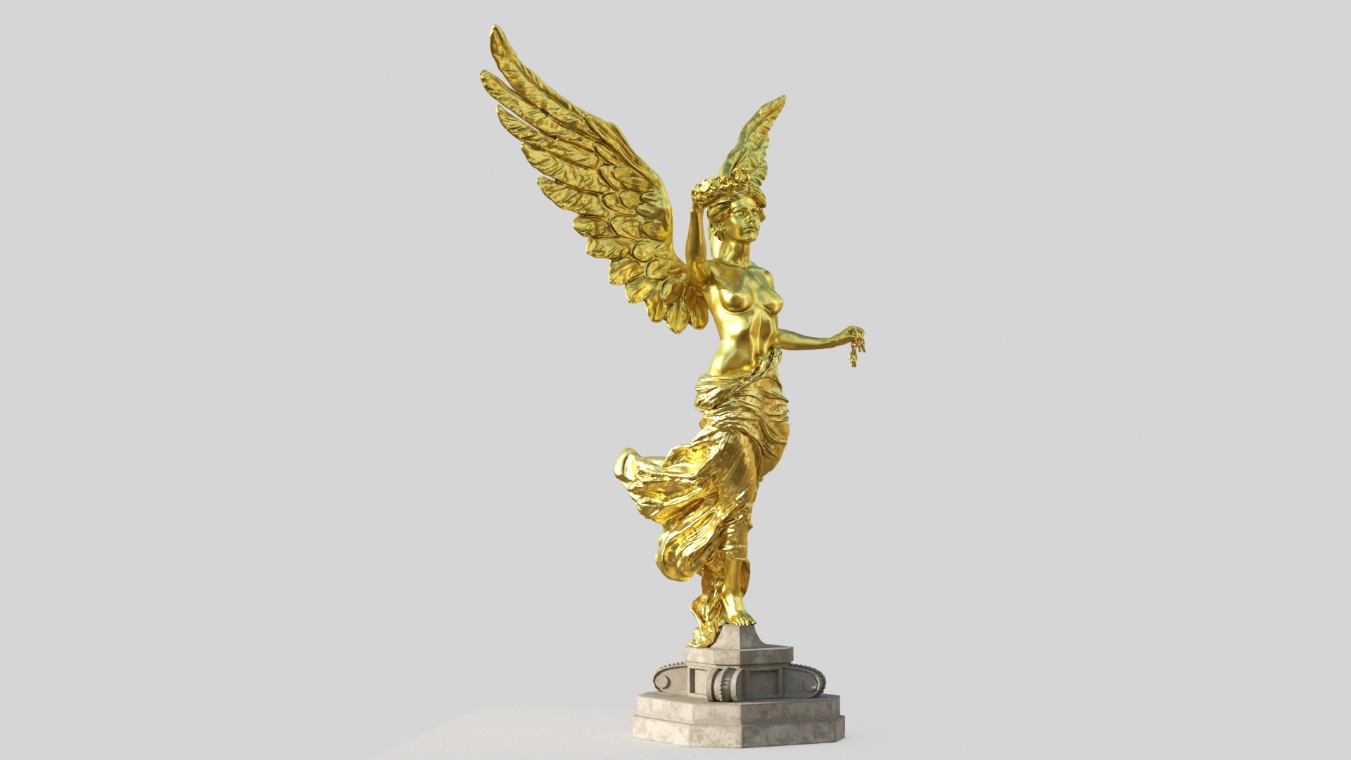 3D The Angel Of Independence Statue - TurboSquid 1968944