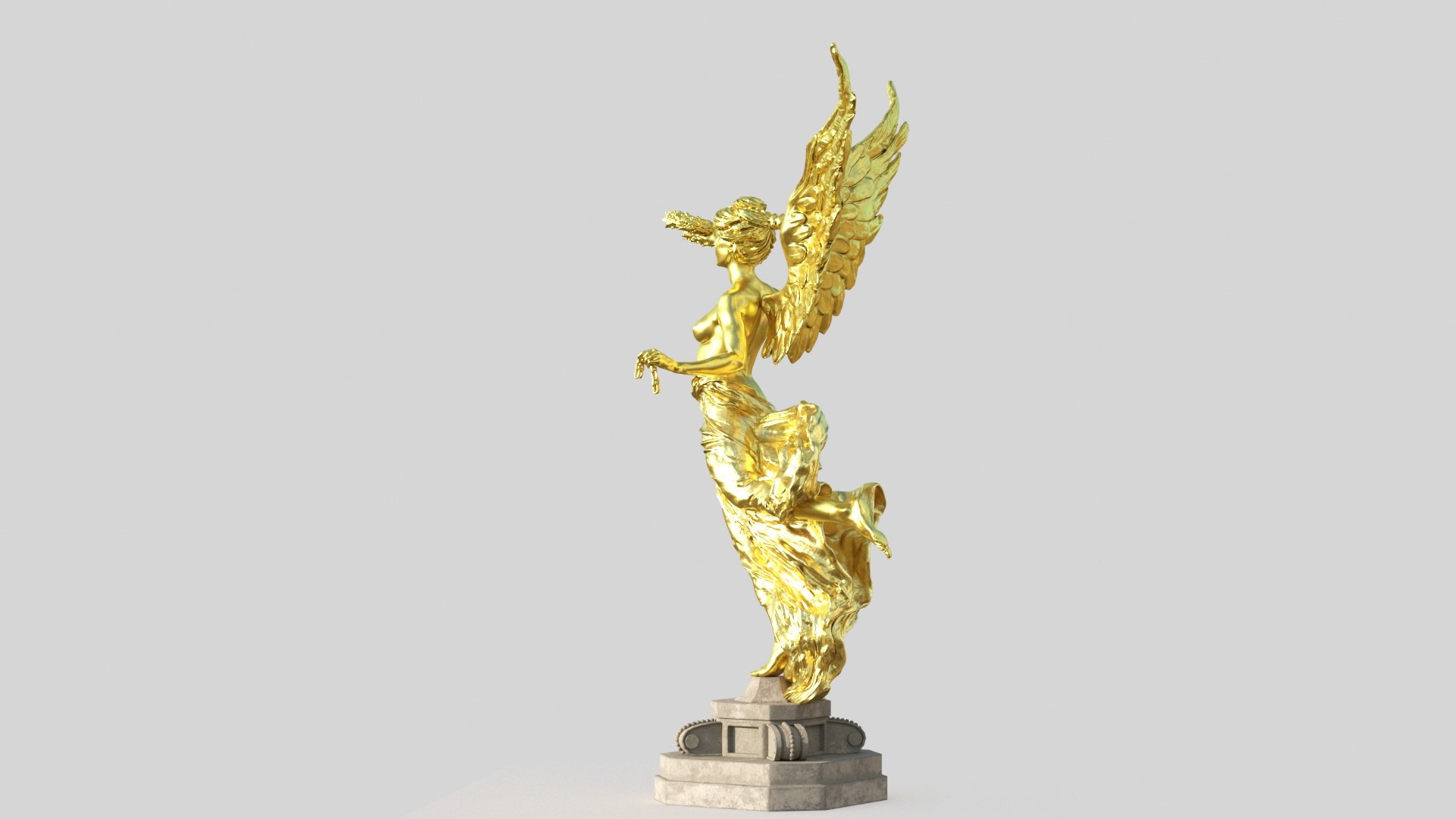 3D The Angel Of Independence Statue - TurboSquid 1968944