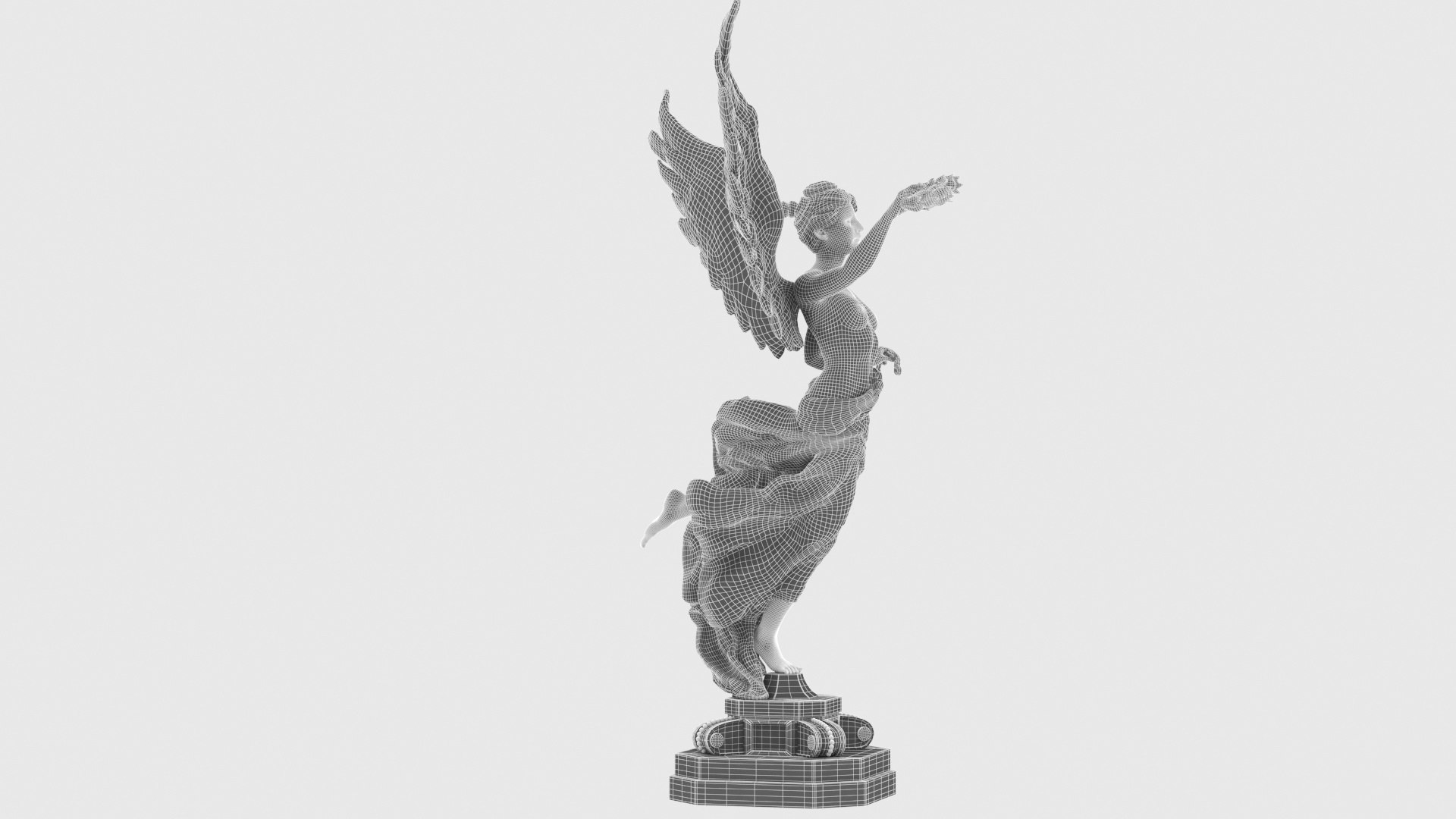 3D The Angel Of Independence Statue - TurboSquid 1968944