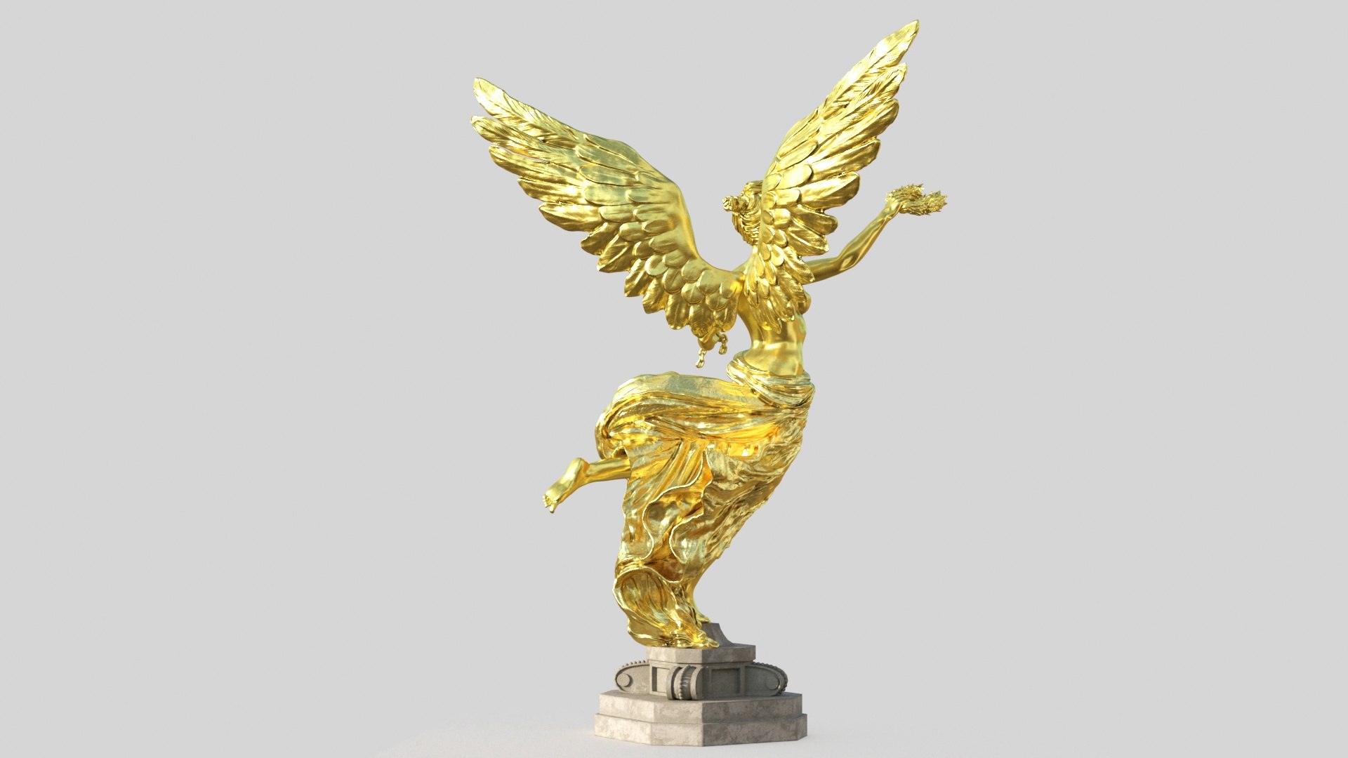 3D The Angel Of Independence Statue - TurboSquid 1968944