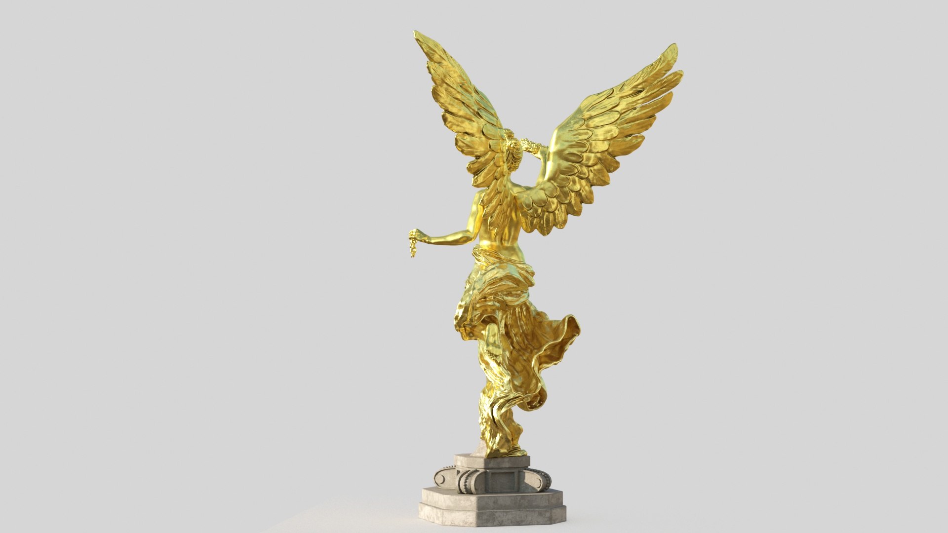 3D The Angel Of Independence Statue - TurboSquid 1968944