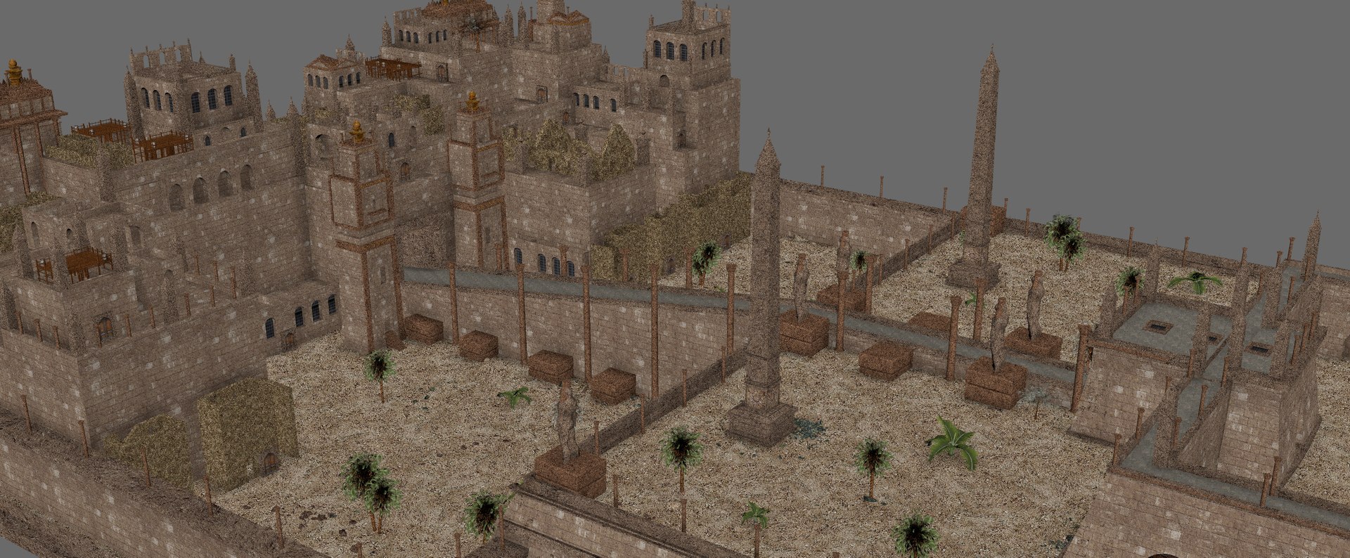3D Solar Temple Abu Gorab Model - TurboSquid 2241416