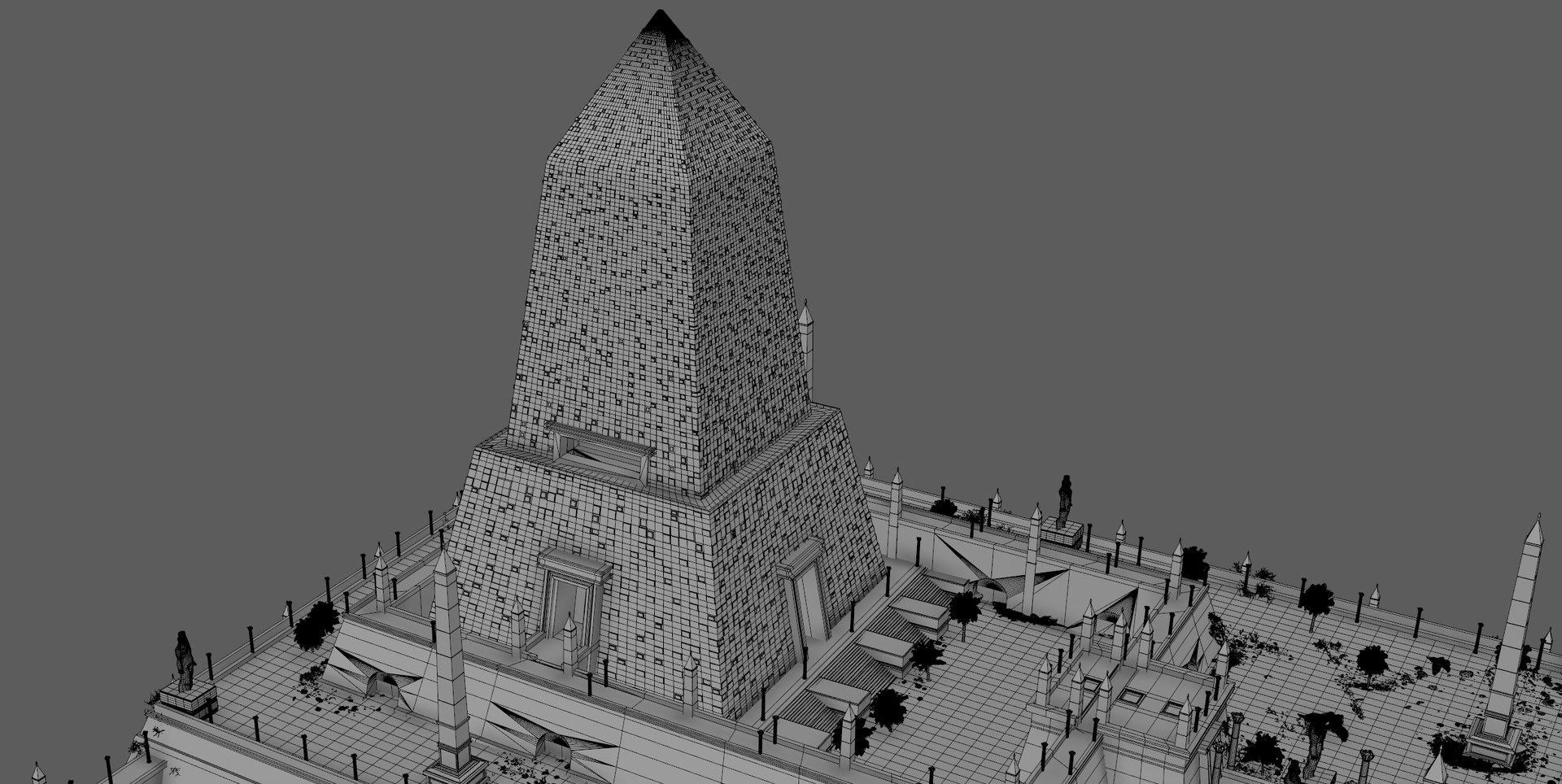 3D Solar Temple Abu Gorab Model - TurboSquid 2241416