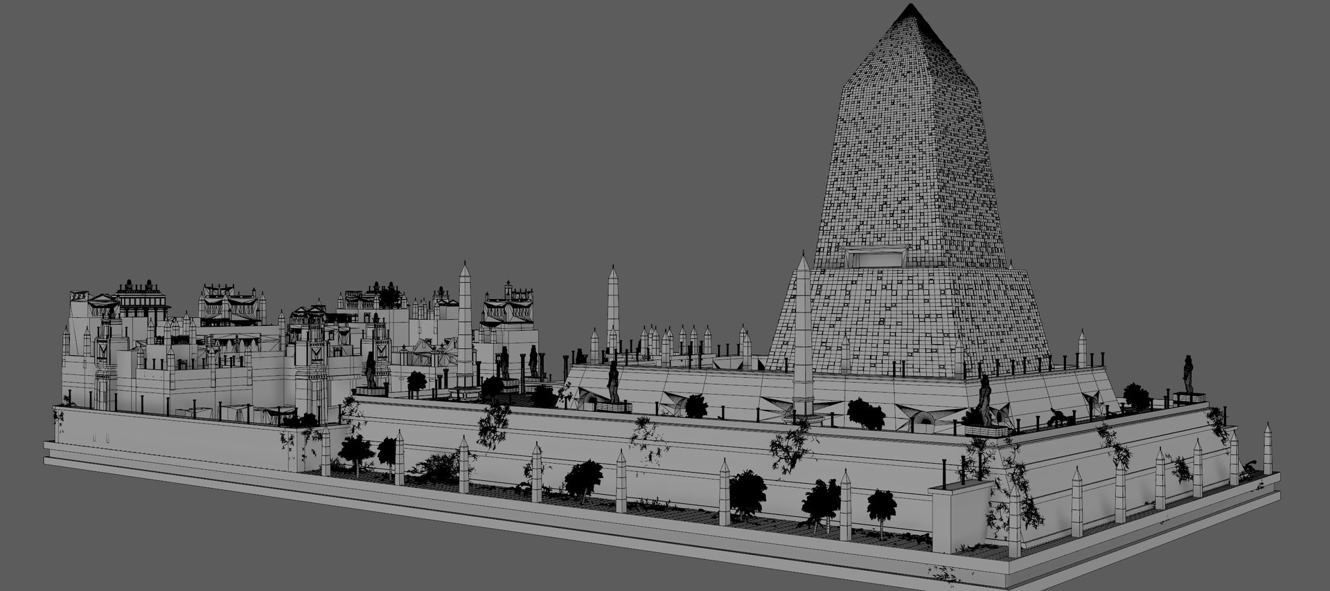 3D Solar Temple Abu Gorab Model - TurboSquid 2241416