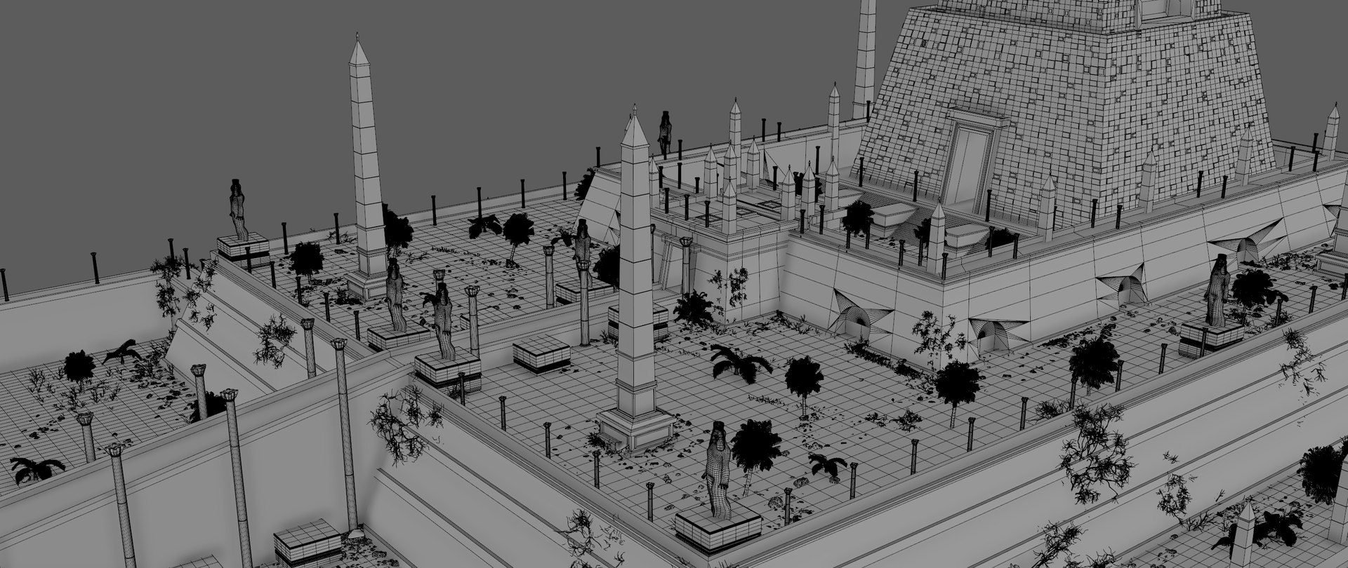 3D Solar Temple Abu Gorab Model - TurboSquid 2241416