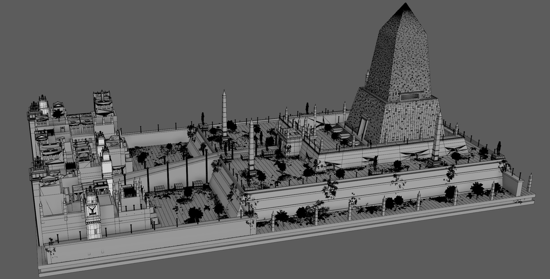 3D Solar Temple Abu Gorab Model - TurboSquid 2241416