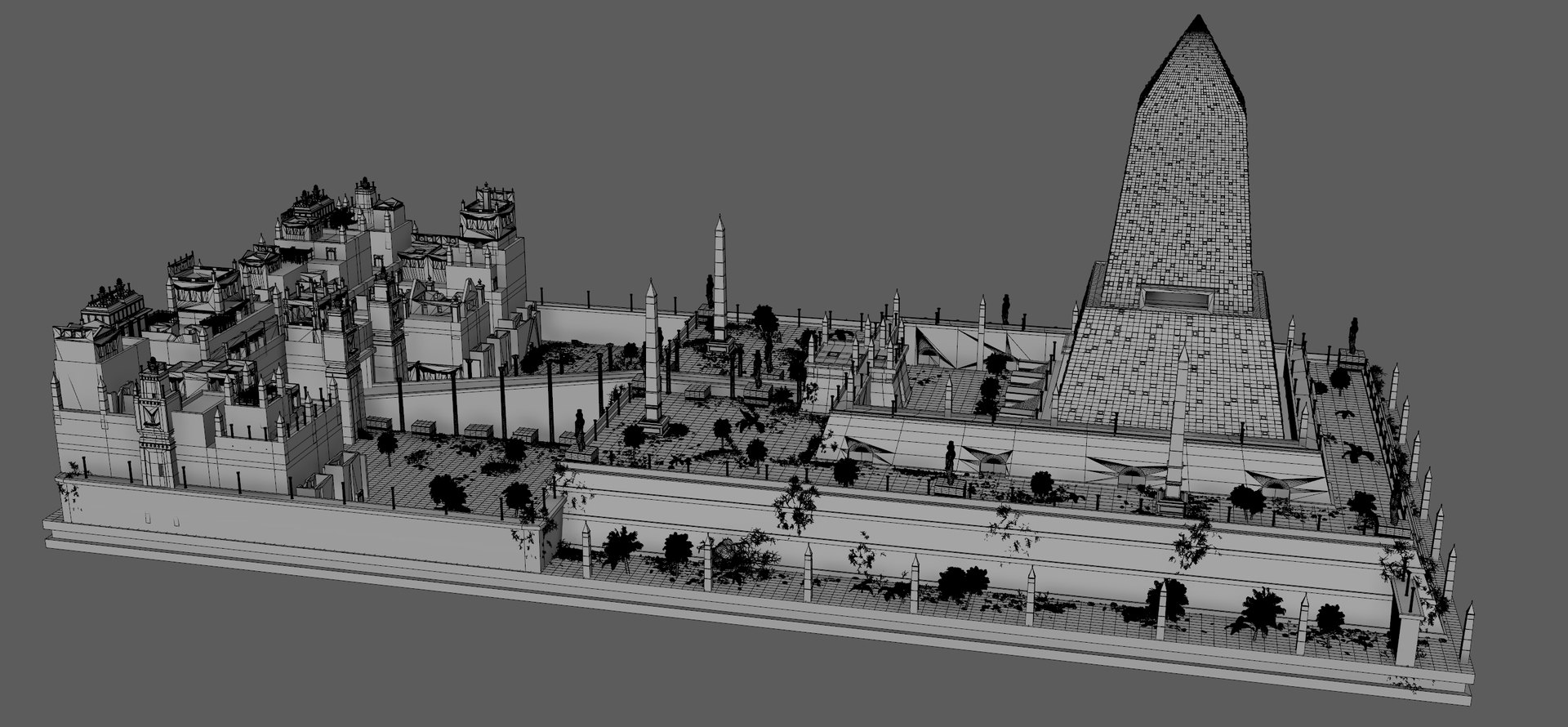 3D Solar Temple Abu Gorab Model - TurboSquid 2241416
