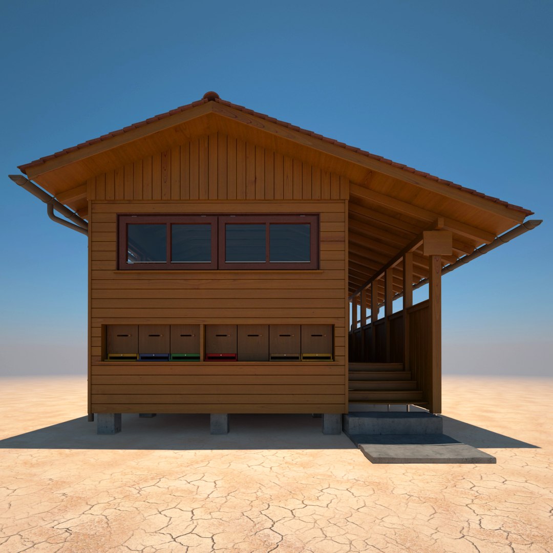3d Model House Apiary