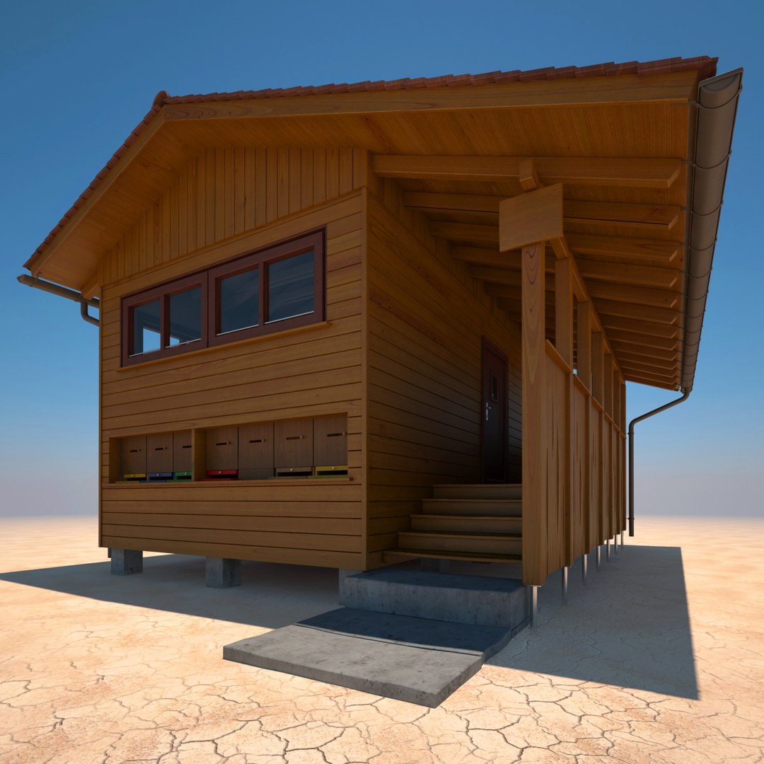 3d Model House Apiary