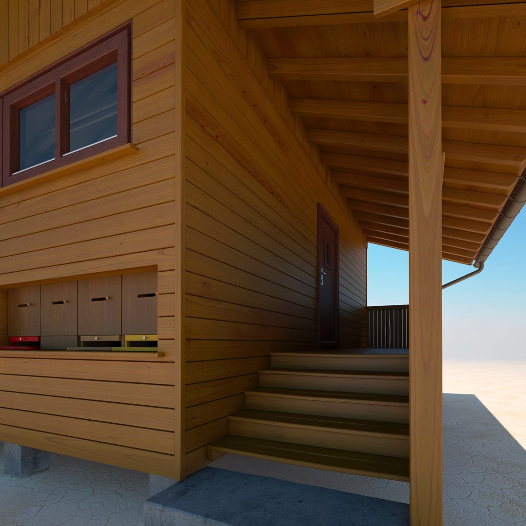 3d Model House Apiary