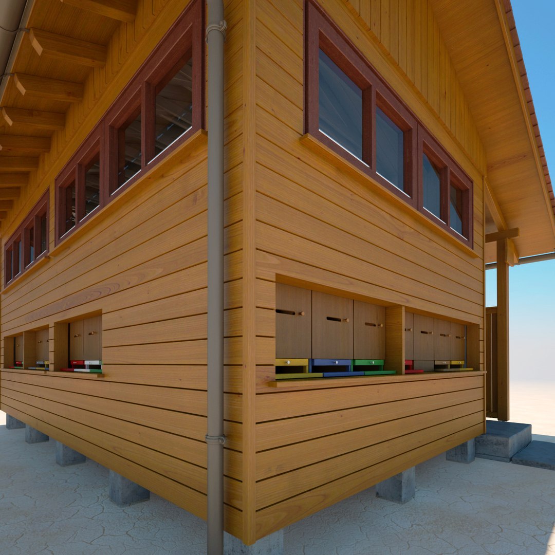 3d Model House Apiary
